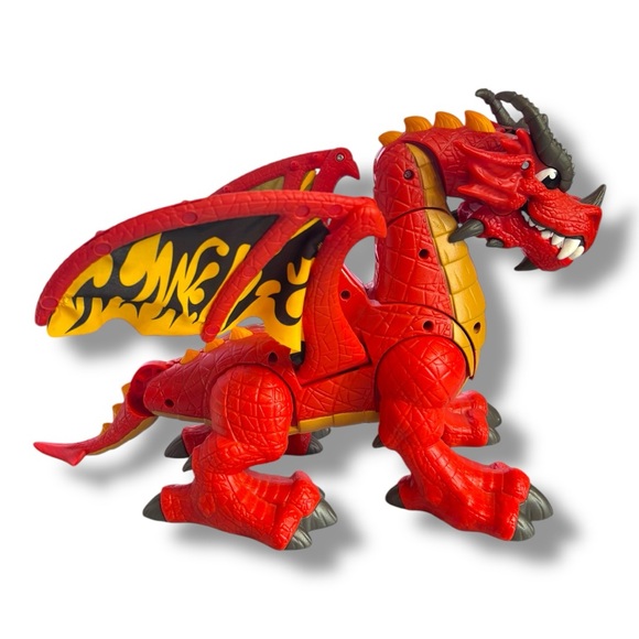 Fisher-Price | Toys | Fisher Price Imaginext Red Dragon 4 Action Figure ...
